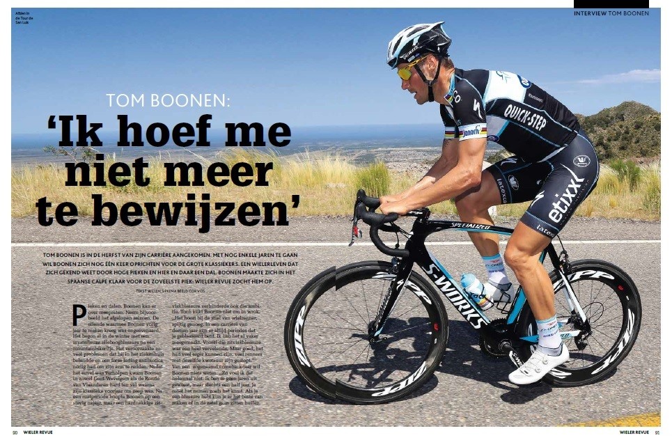 Boonen: 'Ik ga meedoen voor de overwinning in de klassiekers' | Wieler ...