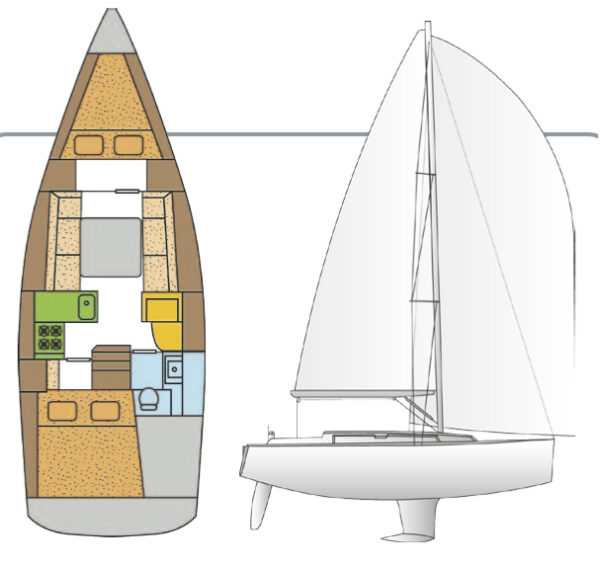 Dufour 335 GL - Zeilen | Zeilen